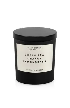 ENVIRONMENT Inspired By 5-star Resort Scents Candle Green Tea |orange |lemongrass